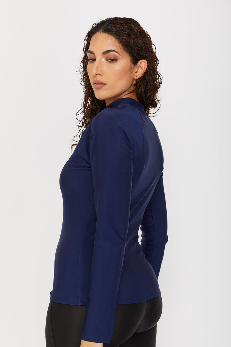 Full Zip Swim Top | Full Coverage Premium Modest Swimwear | LYRA Swimwear