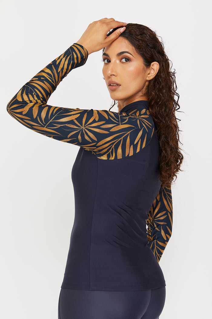 Full Zip Swim Top | Full Coverage Premium Modest Swimwear | LYRA Swimwear