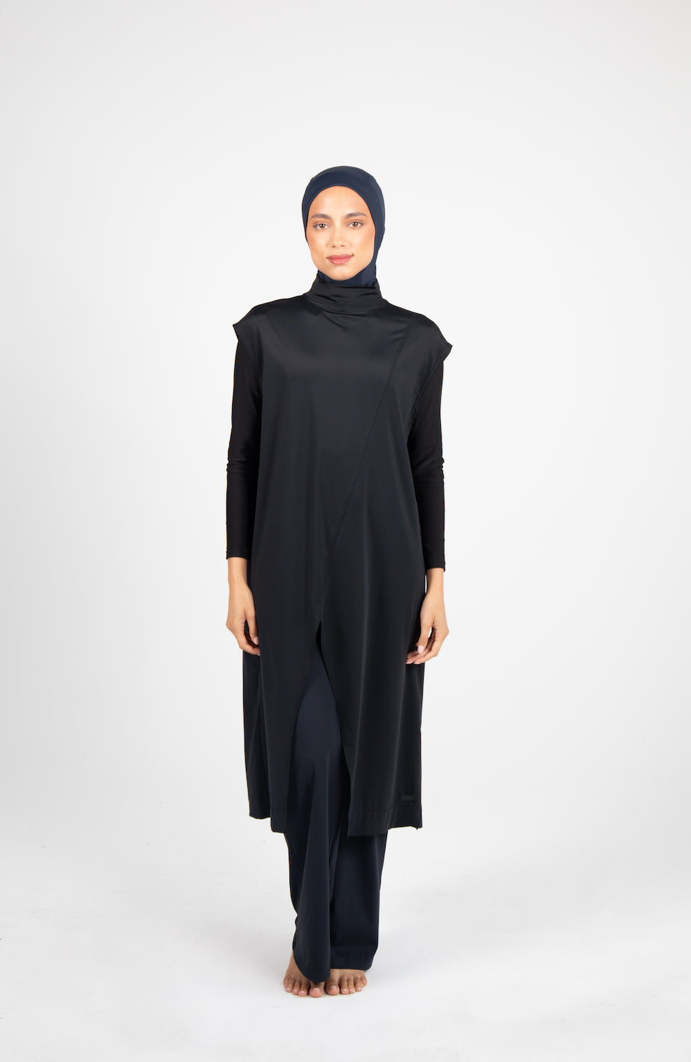 REEM Collarbone Crossover Cover-up | Full Coverage Swim Overall | Full ...